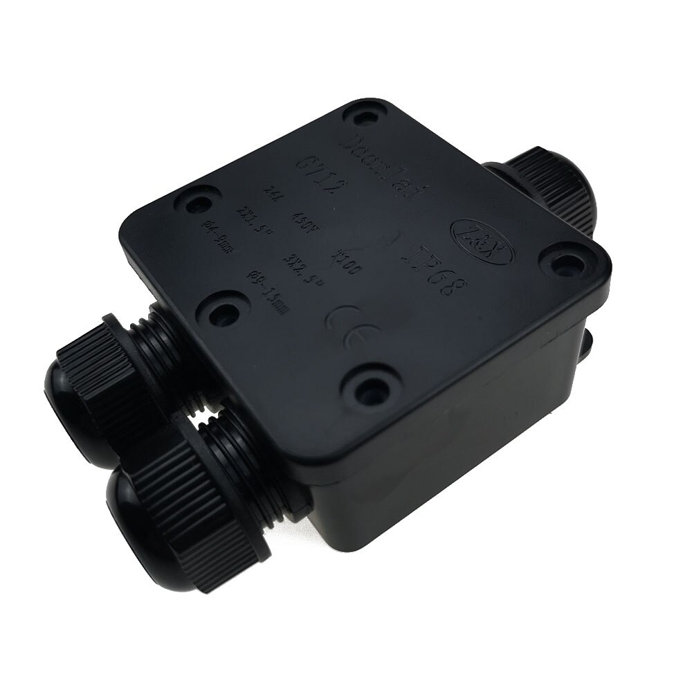 3 Way Electrical Junction Box Plastic Waterproof E... – Grandado