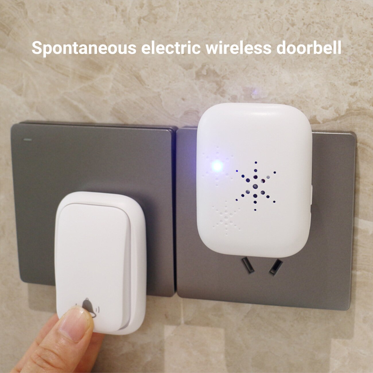 Wireless Doorbell No Battery Required Waterproof S... – Vicedeal