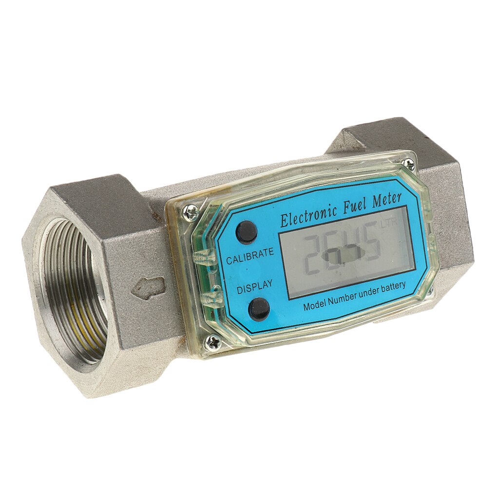 Digital Diesel Fuel Flow Meter 1.5'' Electronic Tu... – Grandado