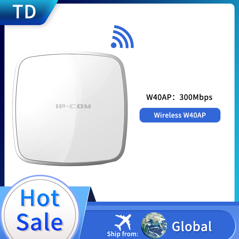 IP-COM W40AP Indoor Ceiling Wireless Wifi AP 11n 3... – Grandado