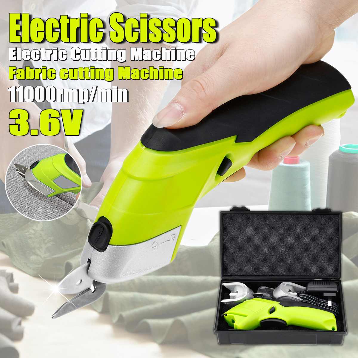110V-220V Cordless Electric Scissors Chargeable Mu... – Vicedeal