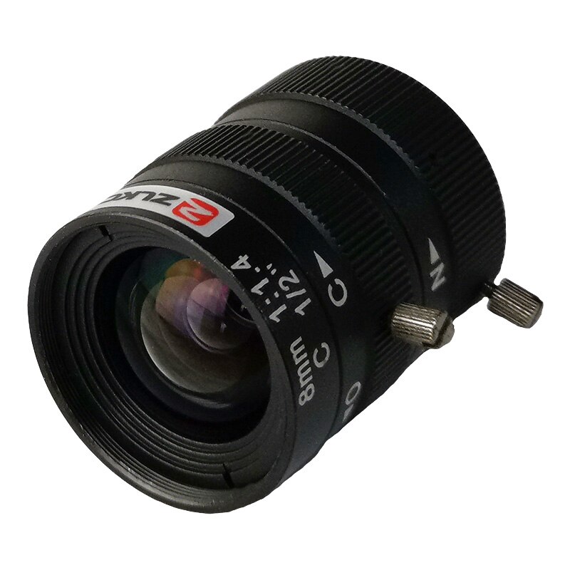 3 Megapixel Manual Fixed Lens 8mm 1/2" F1.4 Lens C... – Grandado