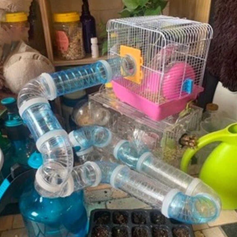 Skinny Pig Hamster Tube Toy DIY Assorted Hamster M... – Grandado