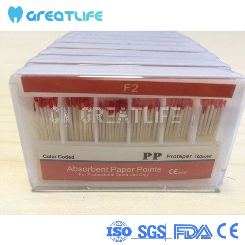 10 Box Dental Absorbent Paper Points for Files Roo... – Grandado