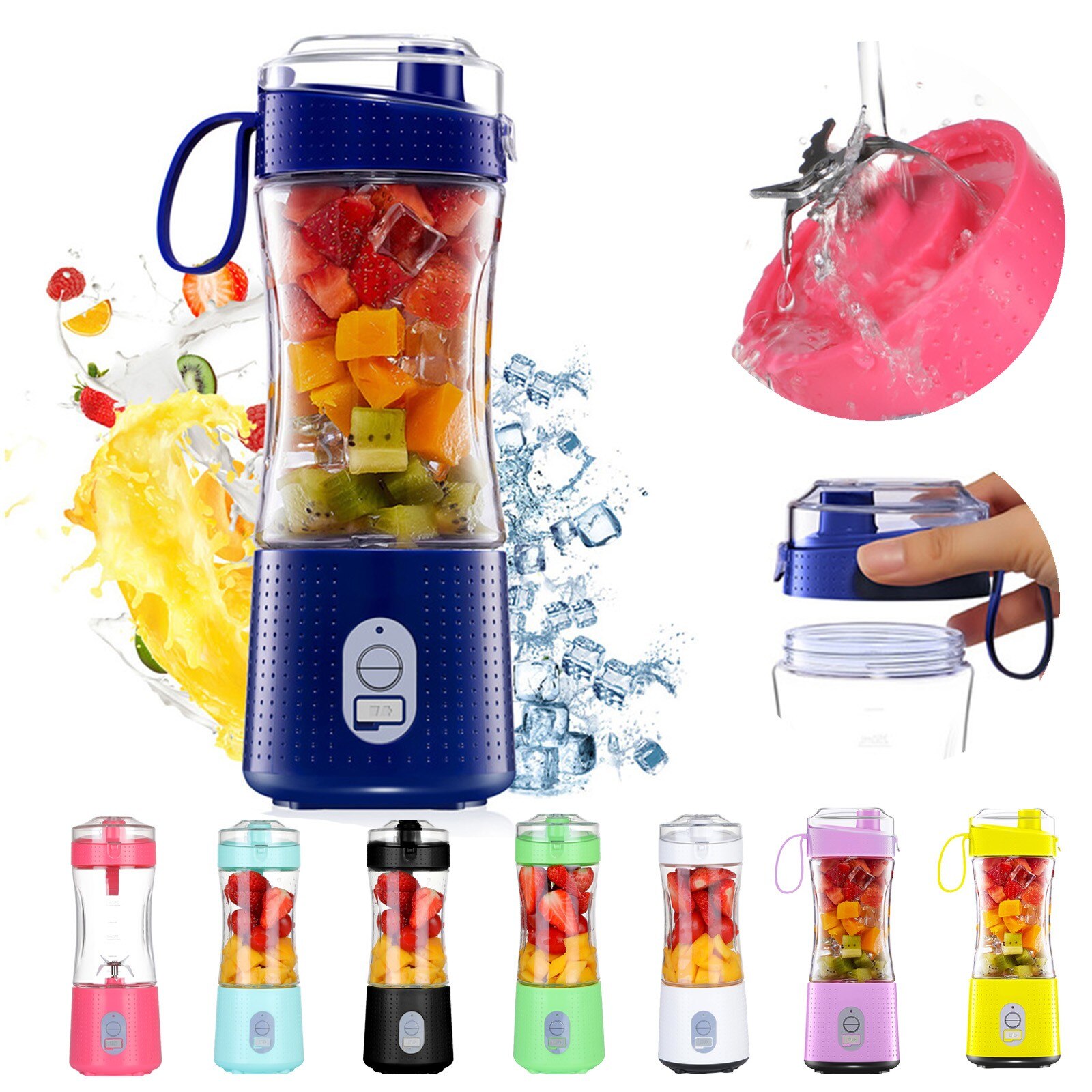 Mini Blender Draagbare Smoothie Maker Usb Elektris... – Vicedeal
