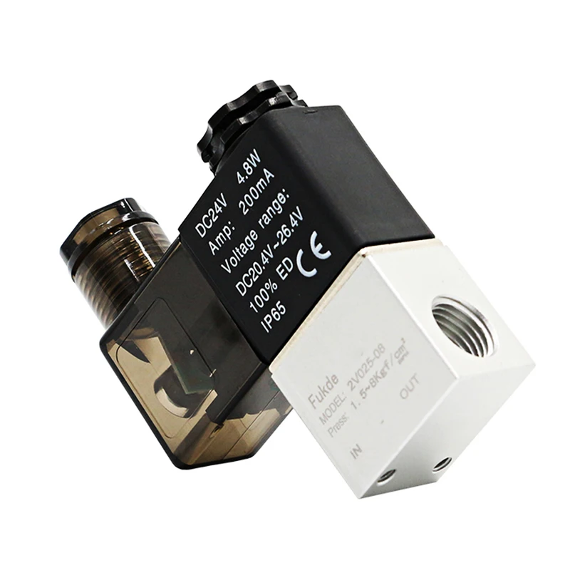 Air Solenoid Valves 2V025-08 2 Position 2 Port 1/4... – Vicedeal