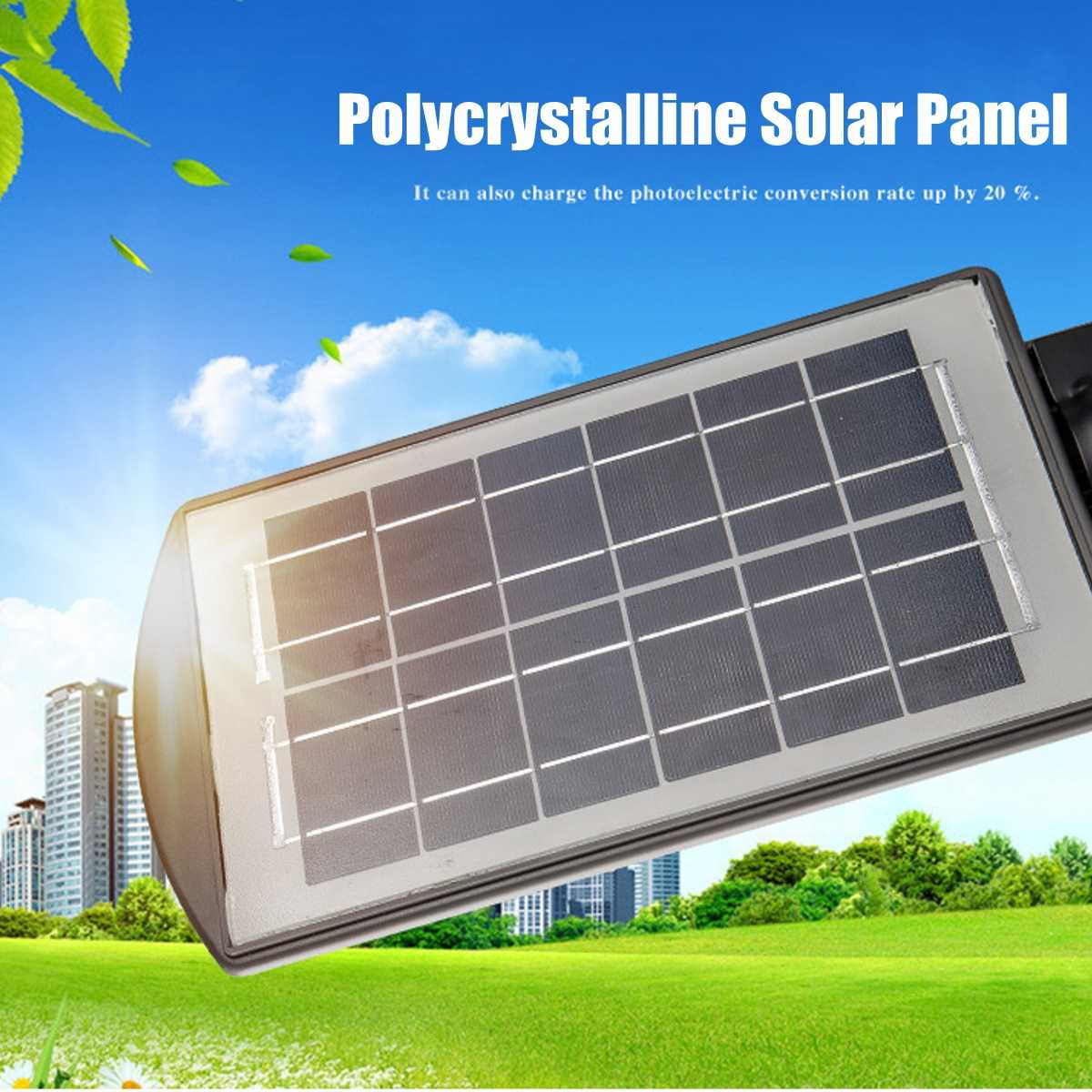 Solar Street Light 360W/240W/120W LED Black IP65 C... – Grandado