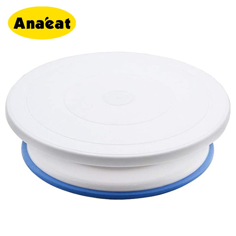 ANAEAT 1PC Plastic cake pan turntable rotating non... – Grandado