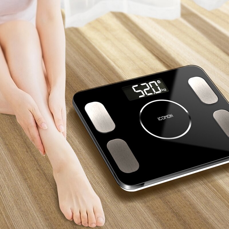 Originele iCOMON Smart Lichaamsvet Schaal Huishoud... – Grandado