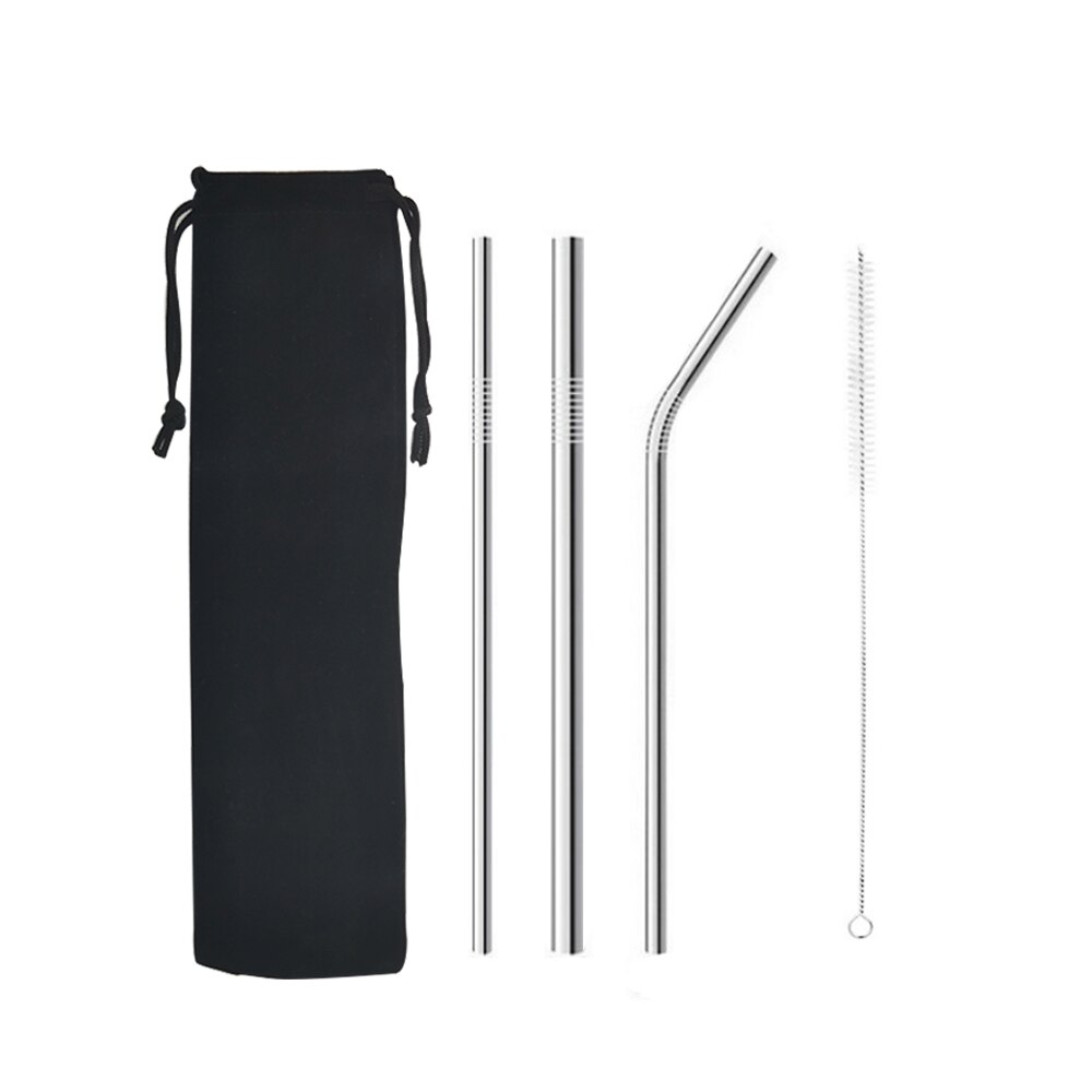 Reusable Drinking Straw 304 Stainless Steel Metal ... – Grandado