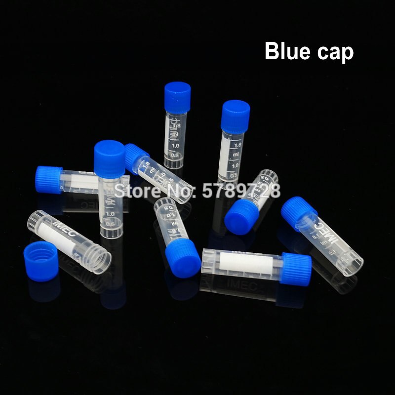 500pcs/lot Lab 1.8ml plastic Cryo Tubes Cryovial w... – Vicedeal