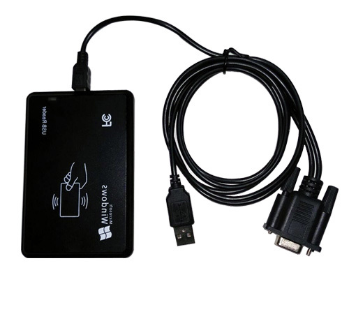 125Khz rfid EM4100 TK4100 EM Card Reader RS232 Int... – Vicedeal
