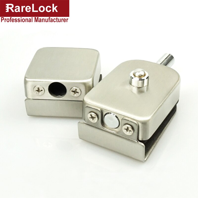 304 Stainless Glass Door Latch Thumb Push Button L... – Grandado