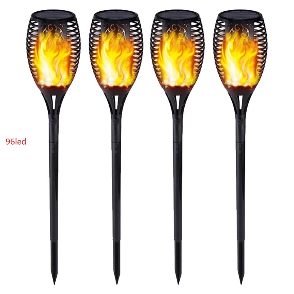 1-8 stücke 33LED Licht Control Solar Flamme Licht ... – Vicedeal