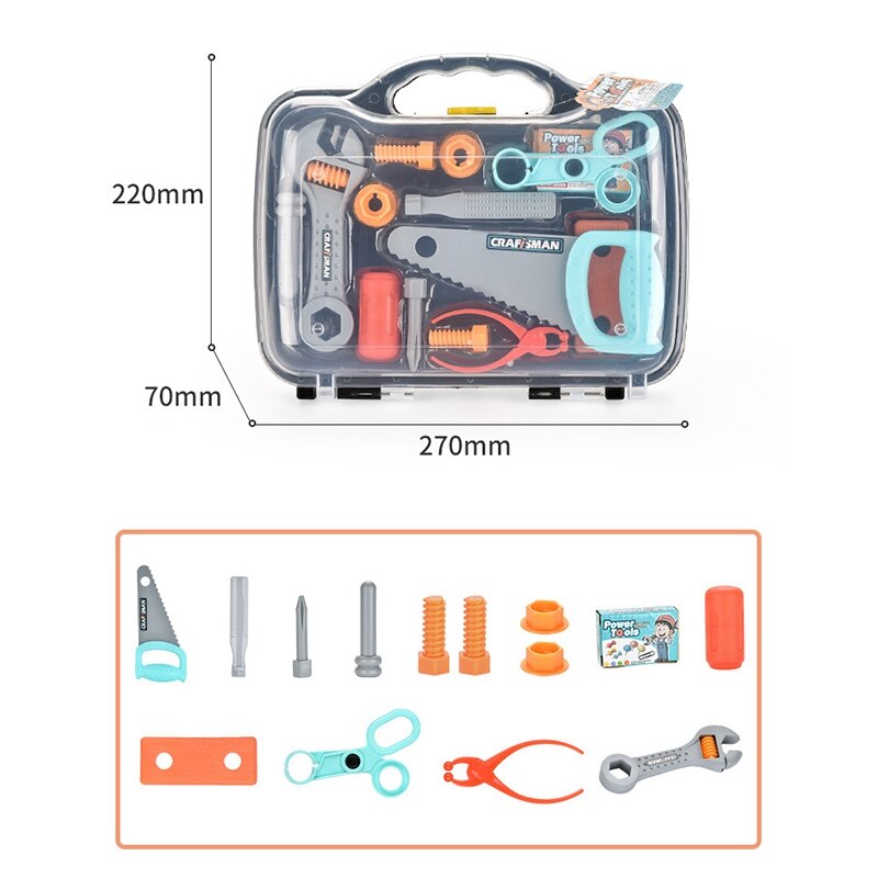 Kids Toy Simulation Tool Box Pretend Play Toy Repa... – Grandado