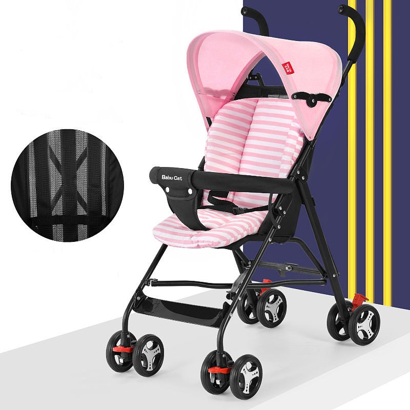Portable baby stroller can sit foldable lightweigh... – Grandado