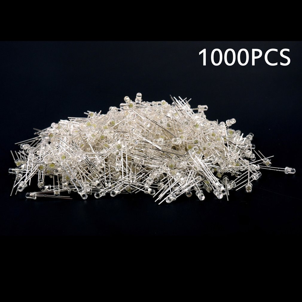 1000 Stuks 3Mm Ronde Led Light Emitting Diodes Com... – Grandado