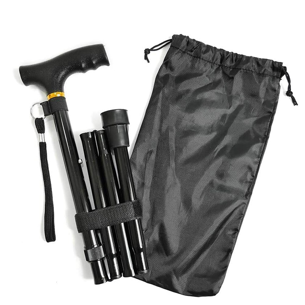 Walking Cane Adjustable Folding Walking Stick Alum... – Vicedeal