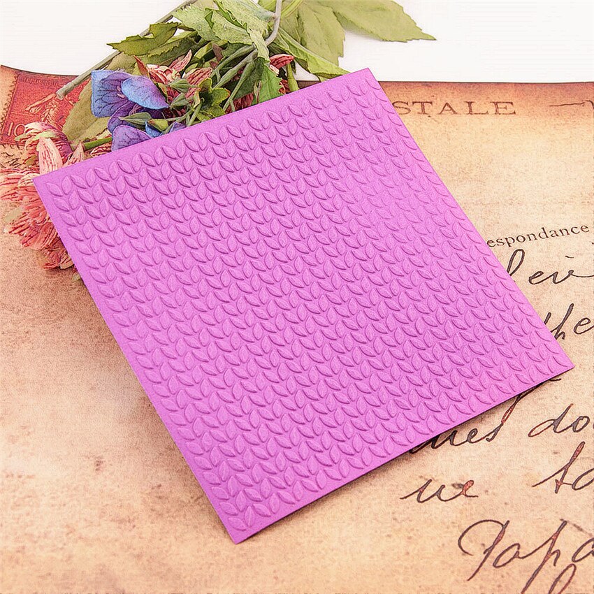 15*15cm Diamond lattice Embossing folders Plastic ... – Vicedeal