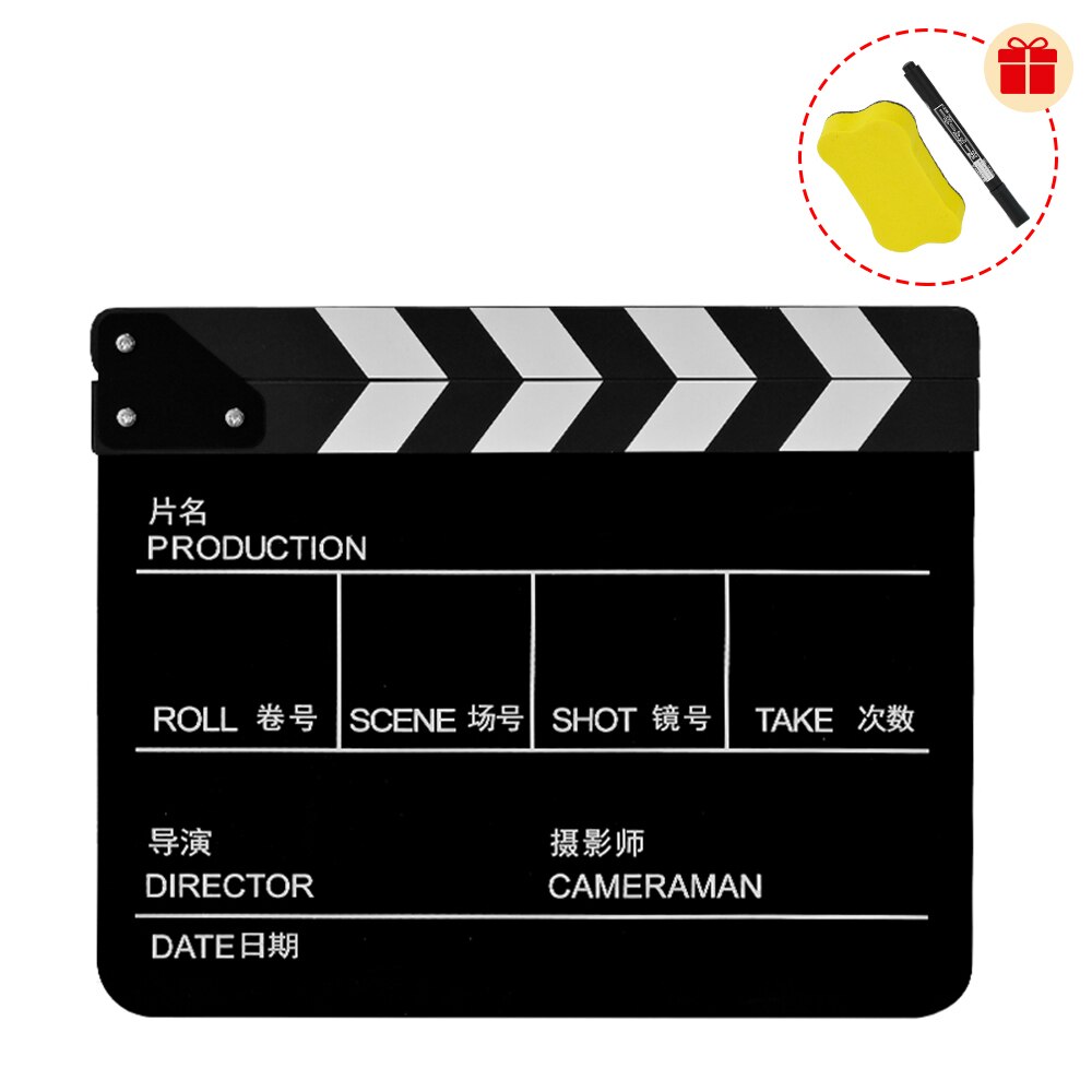 Director Video Scene Clapperboard Clapper Board Ac... – Grandado