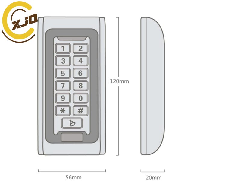 XJQ 125KHZ,IP68 Waterproof Metal Case RFID Proximi... – Vicedeal