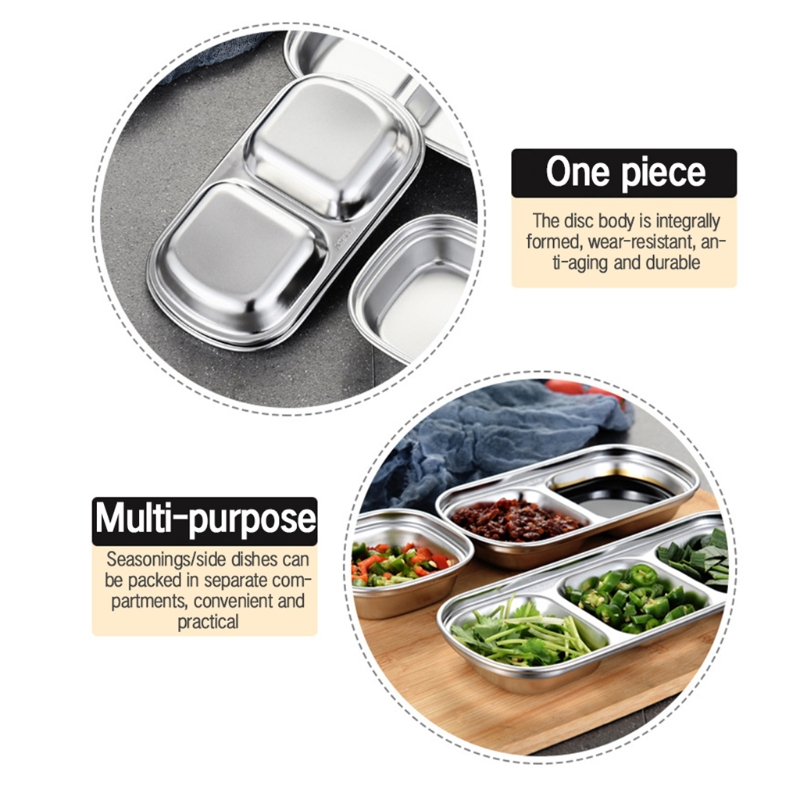 Stainless Steel Pepper Roast Meat Sauce Dishes Was... – Grandado