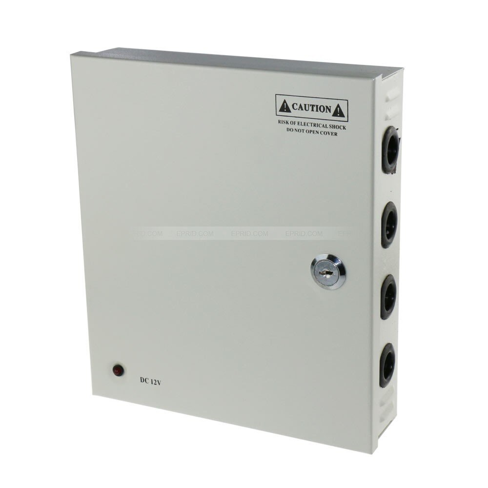 CCTV Power Supply Box 9 Port Channel 15A 180W Dist... – Grandado