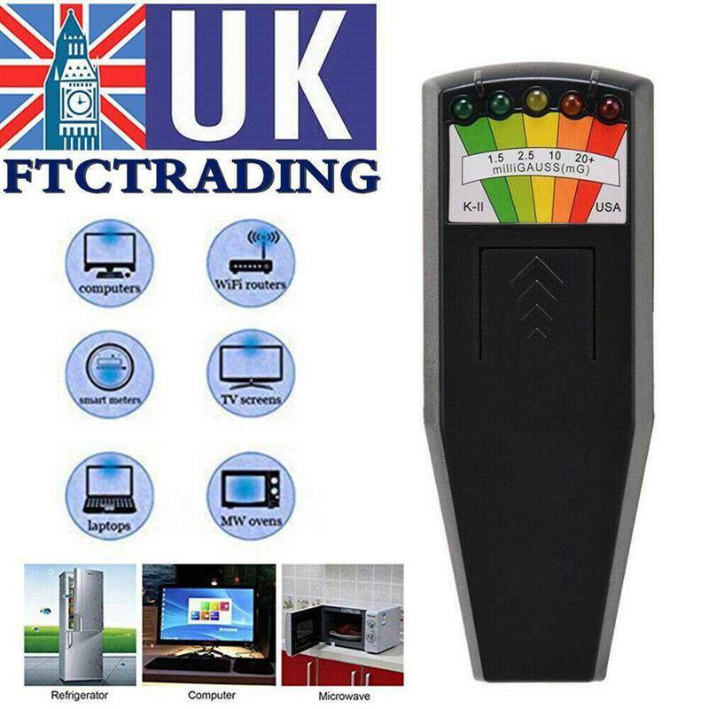 Magnetic Field Tester Five LEDS Compact Accurate E... – Grandado