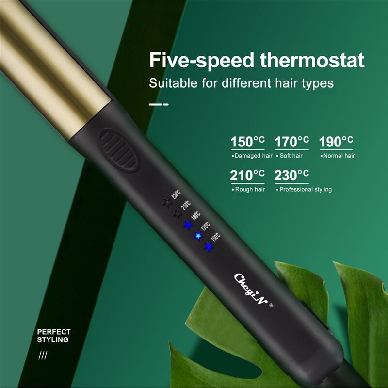 CkeyiN Hair Straightener Flat Iron 2 in 1 Hair Iro... – Vicedeal