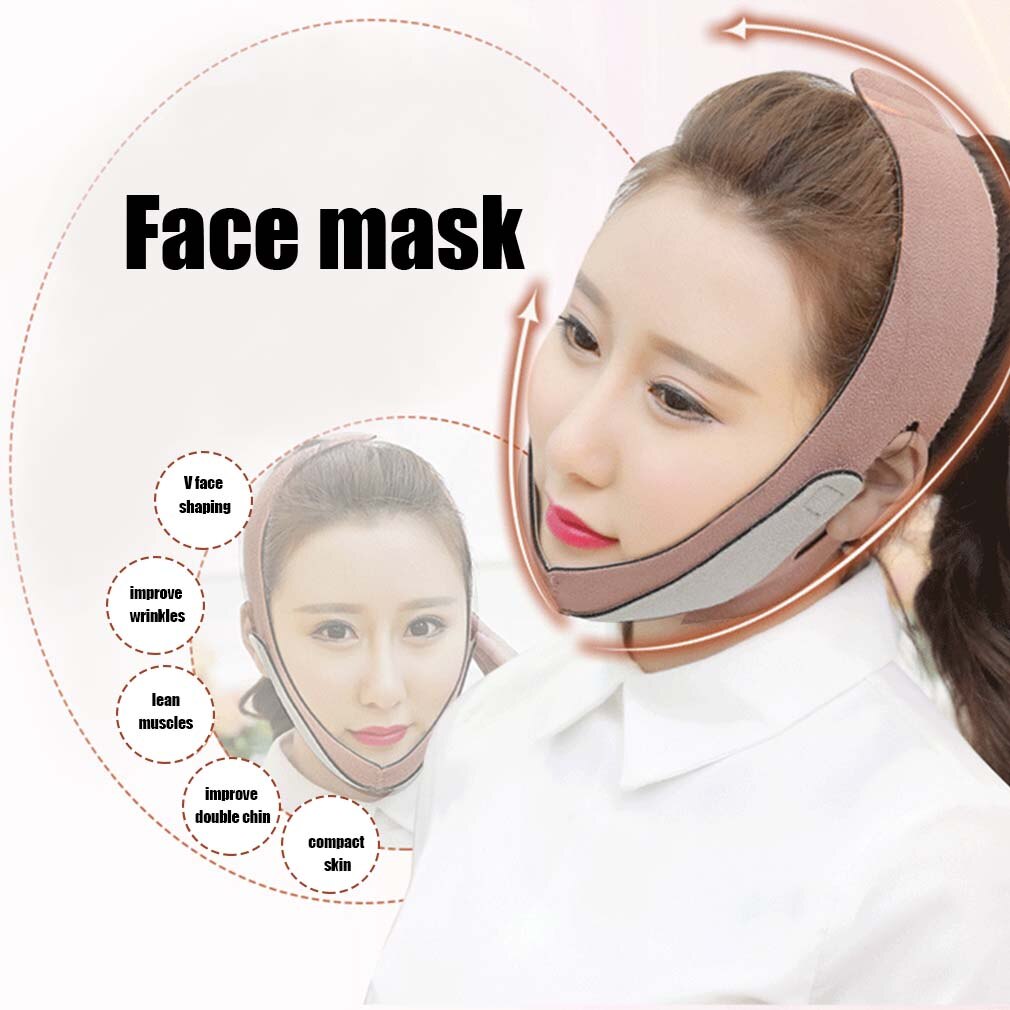 Health Care Thin Face Mask Massager Slimming Banda... – Grandado
