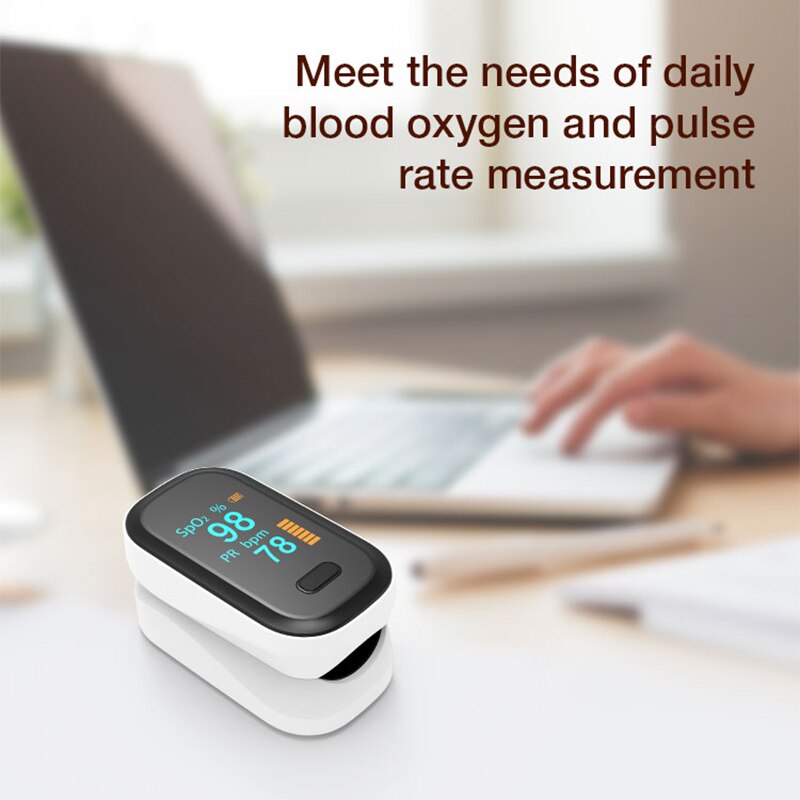 Pulse Oximeter Finger Oximeter Portable Digital Bl... – Vicedeal