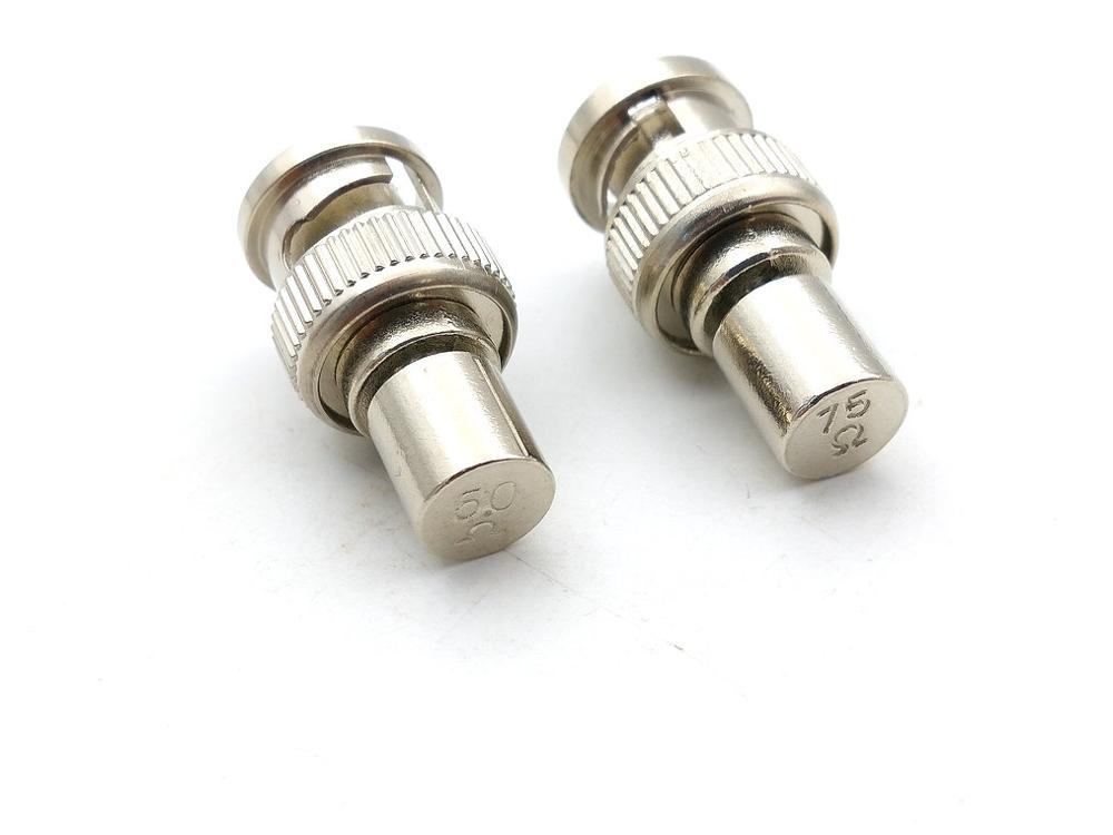 2pcs 50 OHM /75 OHM BNC Male Plug RF/Coaxial Conne... – Vicedeal