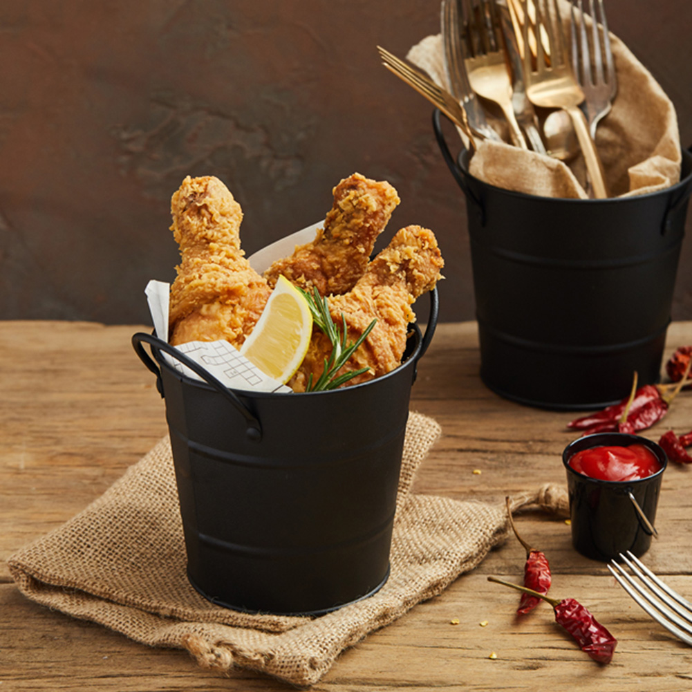 Mini Ice Bucket French Fries Storage Bucket for Re... – Vicedeal