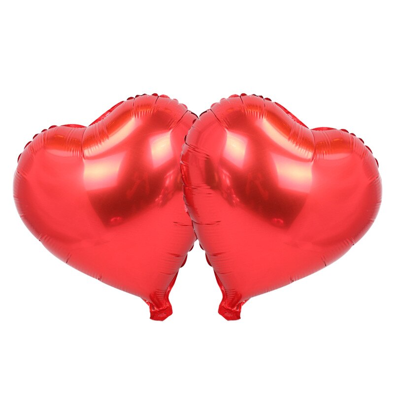 10 inch heart-shaped aluminum balloons birthday pa... – Grandado