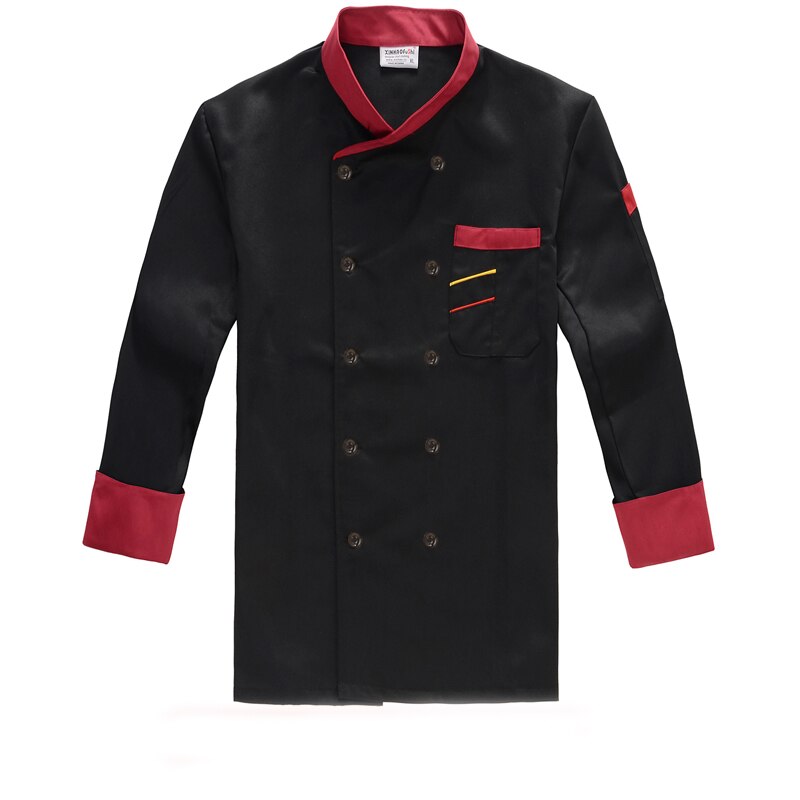 style Chef Workwear Long Sleeve Autumn Hotel Weste... – Grandado