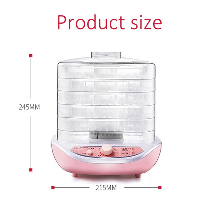 5-layers Food Dehydrator Home mini dried fruit mac... – Grandado
