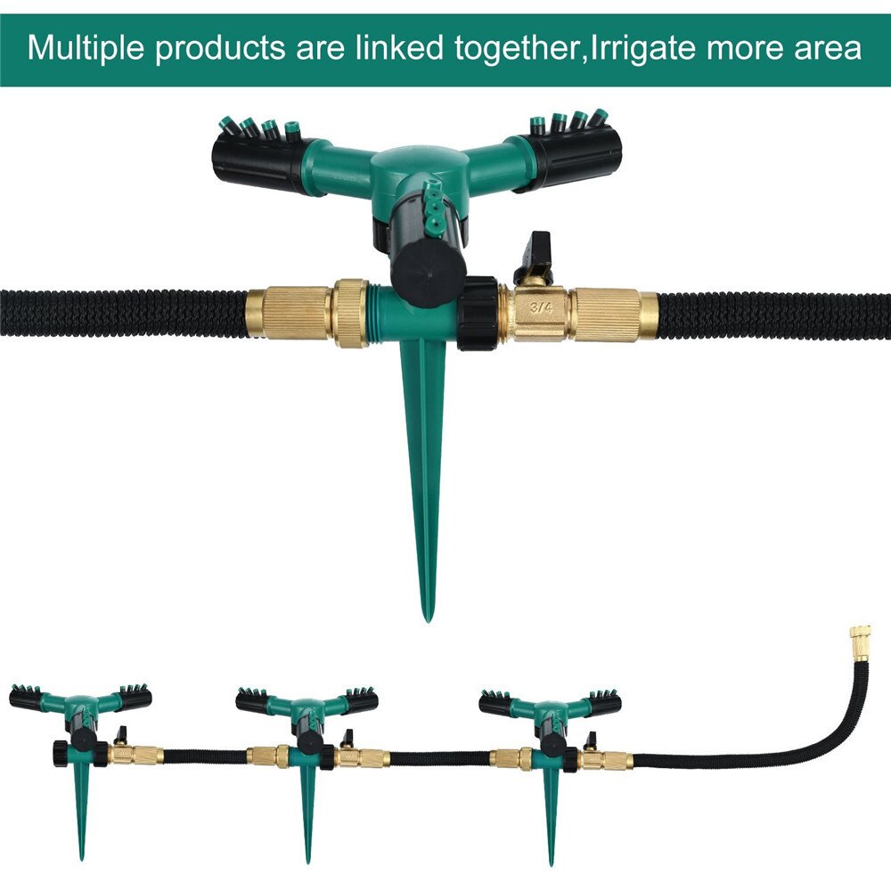 Garden Lawn Sprinkler Automatic Rotating Garden Wa... – Grandado