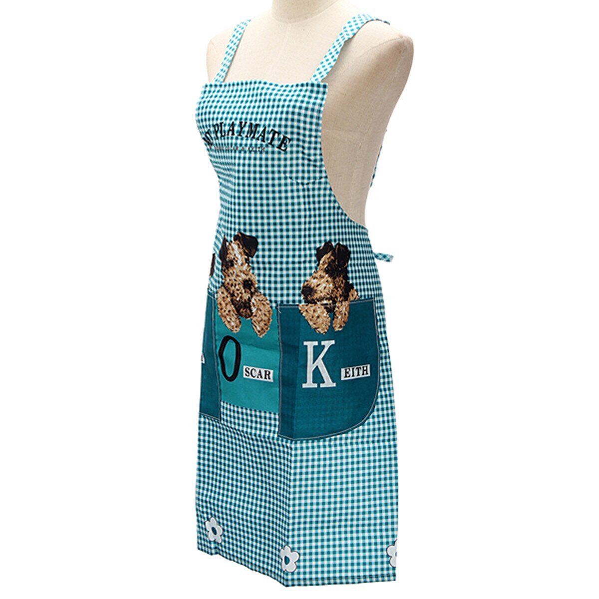 Leuke Hond Print Schort Waterdicht Mouwloze Pocket... – Grandado