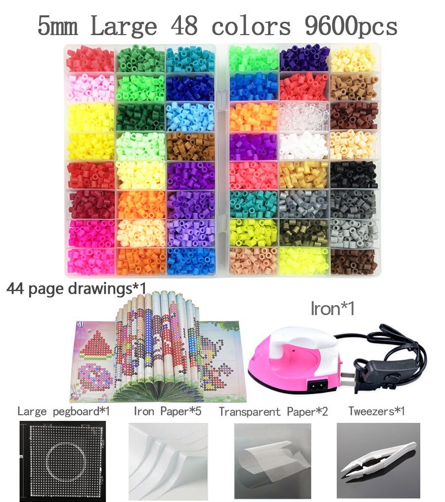 Hama Mini Beads Flowers Large Kit – Creative DIY Bead Art Set For Kids ...