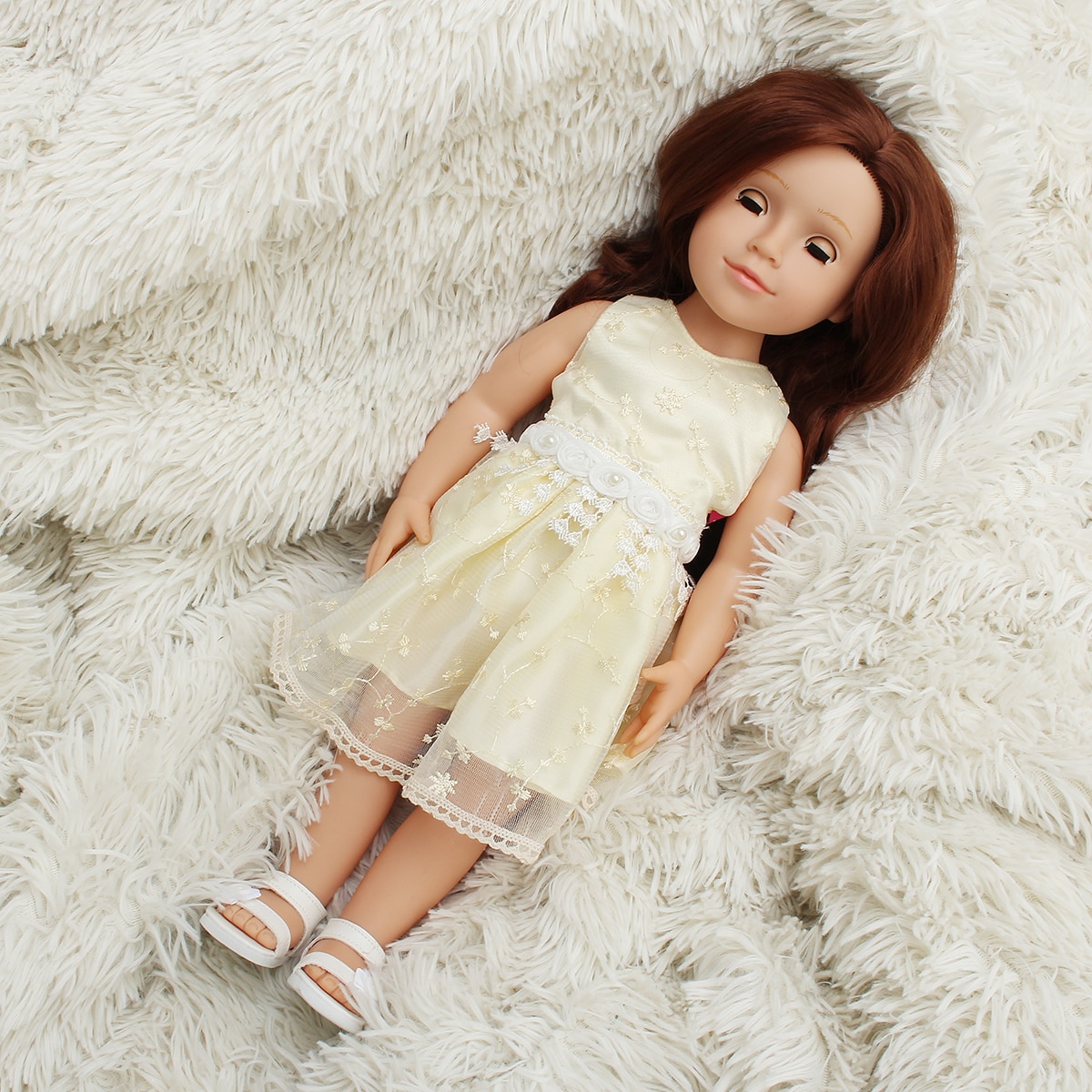 18Inch Full Body Silicone Reborn Baby Dolls 45cm R... – Grandado