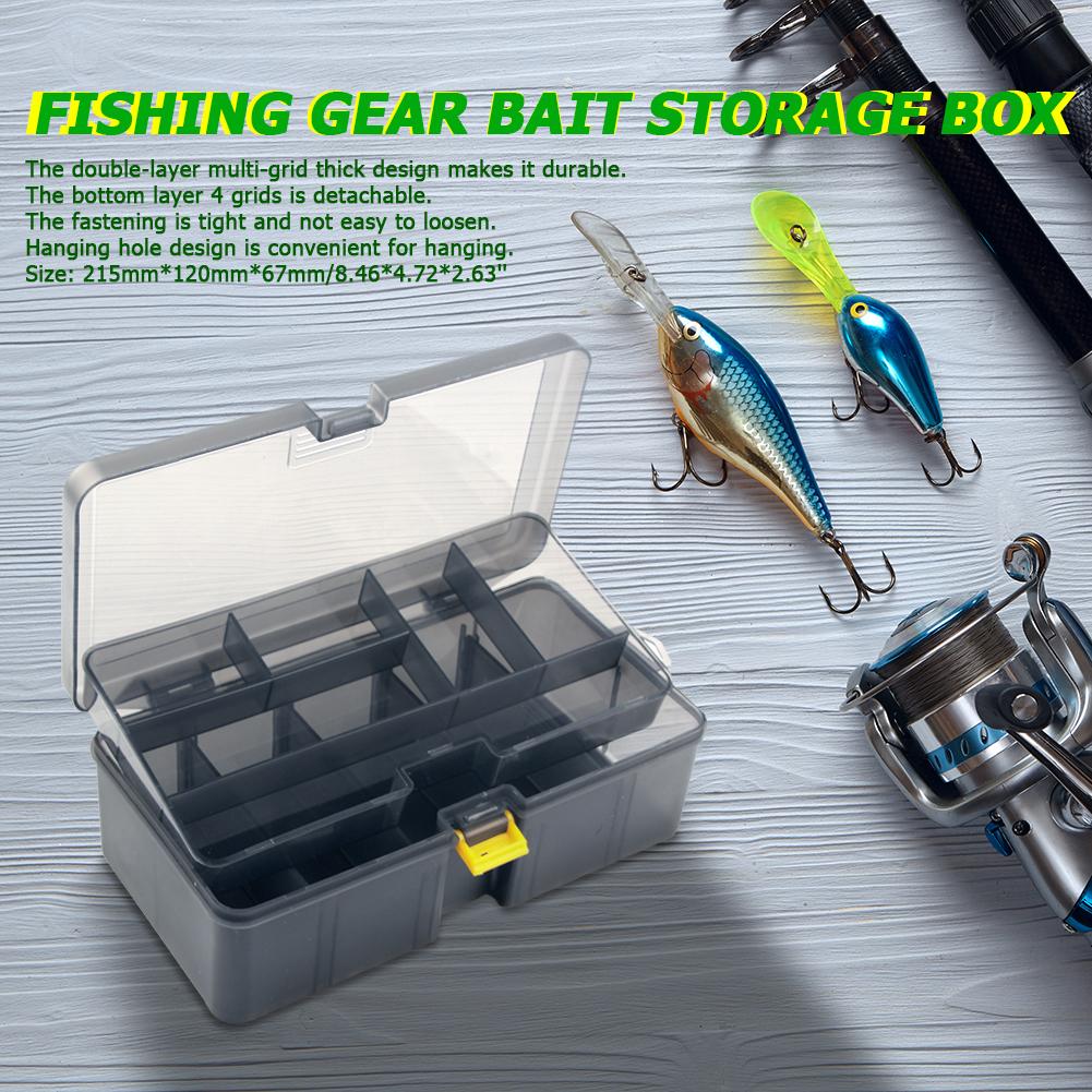 Durable Plastic Fishing Lure Hook Tackle Storage B... – Vicedeal