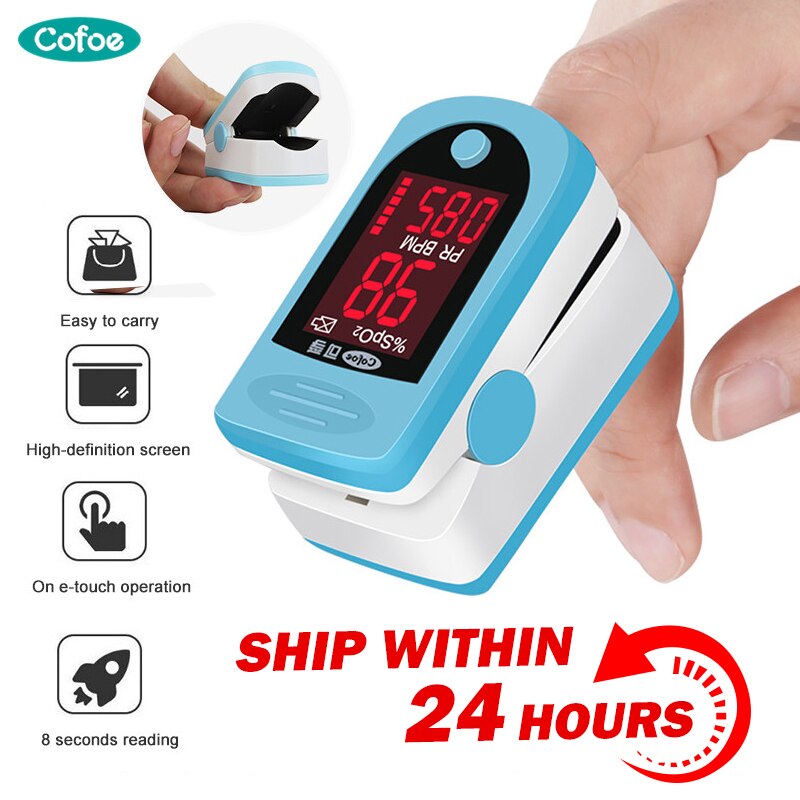 Cofoe Pulse Oximeter Finger Portable Fingertip Pul... – Grandado