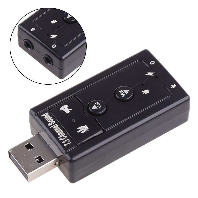 USB2.0 External 7.1 Channel 3D Virtual Sound Card ... – Vicedeal