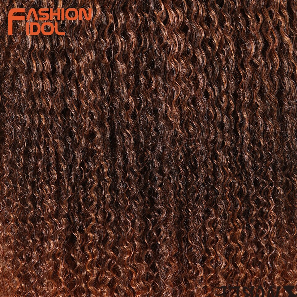 Pelo Rizado mechones de IDOL Afro, color marrón om... – Vicedeal