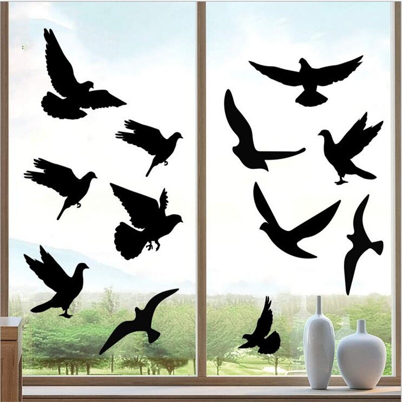 1PCS Black Bird Window Static Anti-Collision Glass... – Grandado