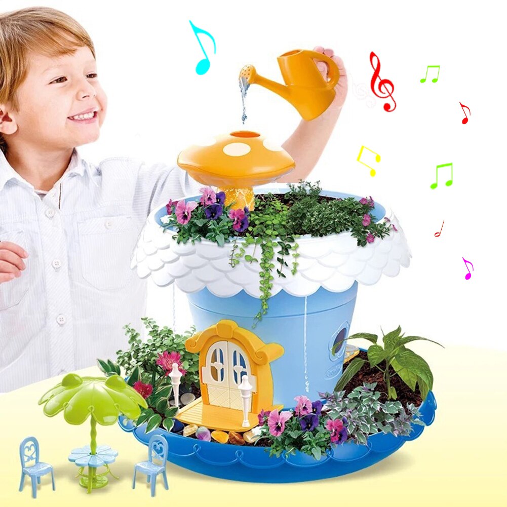 DIY Fairy Tale Garden Magic House Play House Plant... – Grandado