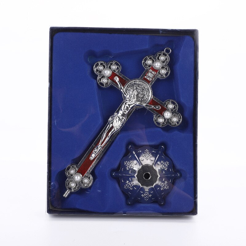 Jesus Cross Christianity Catholic Orthodox Cross H... – Vicedeal