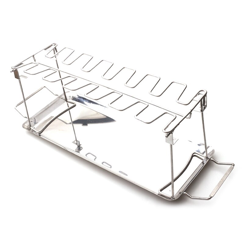 Stainless Steel Grilled Chicken Leg Rack with Bott... – Vicedeal