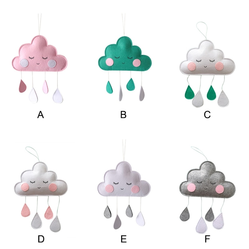 Cute Smiling Clouds Nordic Wind Baby Kids Room Nur... – Vicedeal