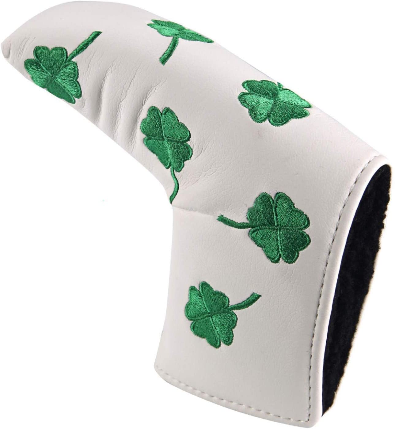 Durable Black White Golf Putter Cover PU Leather C... – Grandado
